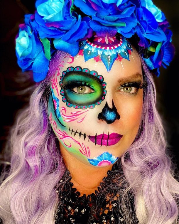 25 Deathly Stunning Day Of The Dead Makeup Ideas