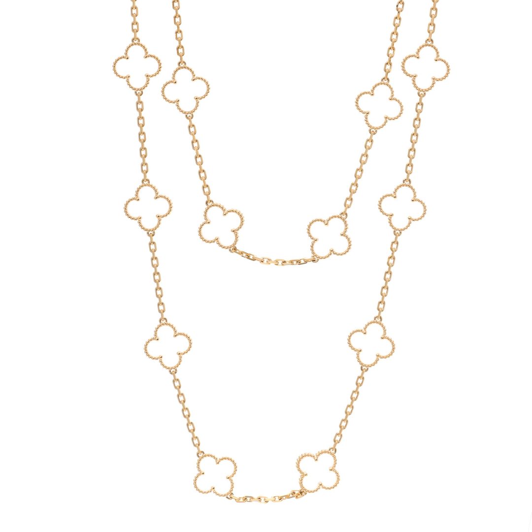 15 Best Van Cleef Necklaces For A Luxe Aesthetic
